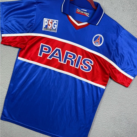 American Vintage | Shirts | Vintage 9s Paris Saint Germain Psg Soccer ...